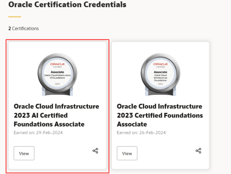 【Oracleクラウド合格体験記2】OCI 2023 AI Foundations Associate受験してみた - 半年後にフリーランスに ...